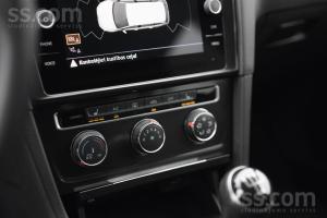 Grey Volkswagen Golf 2018 in Riga, with an engine capacity of 1.60 L and mileage of 189 thousand km for 9600 €, photo 11 on AUTOMOTO.COM.LV