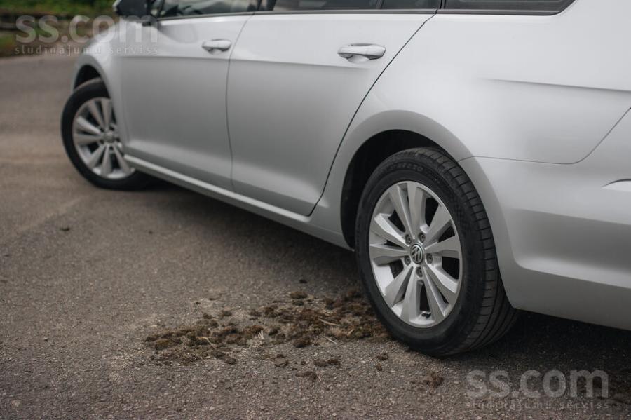 Grey Volkswagen Golf 2018 in Riga, with an engine capacity of 1.60 L and mileage of 189 thousand km for 9600 €, photo 18 on AUTOMOTO.COM.LV