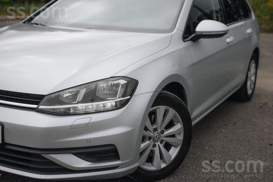 Grey Volkswagen Golf 2018 in Riga, with an engine capacity of 1.60 L and mileage of 189 thousand km for 9600 €, photo 22 on AUTOMOTO.COM.LV