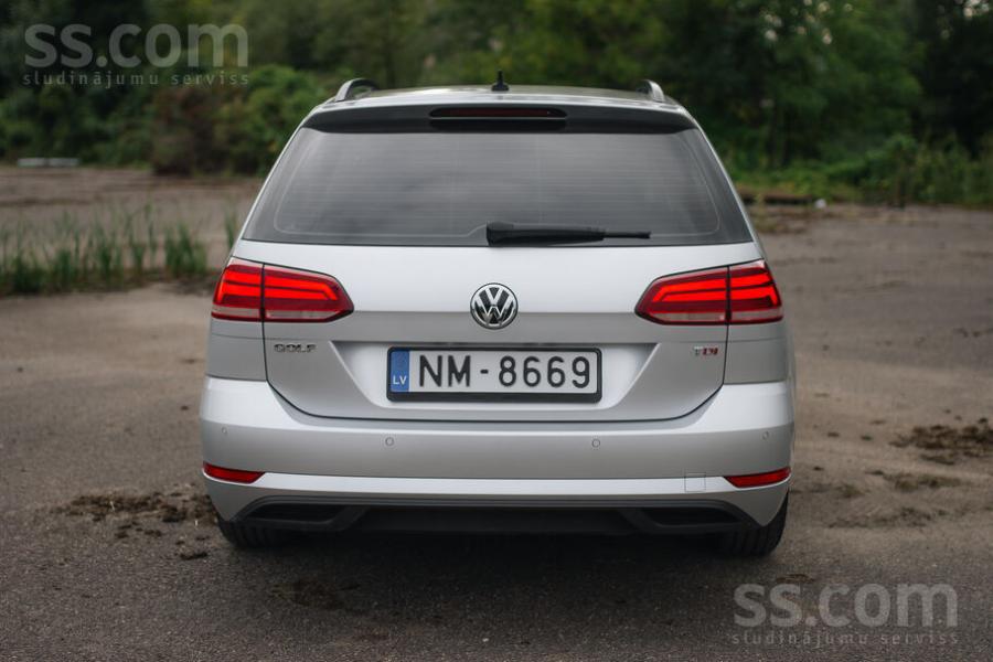 Grey Volkswagen Golf 2018 in Riga, with an engine capacity of 1.60 L and mileage of 189 thousand km for 9600 €, photo 23 on AUTOMOTO.COM.LV