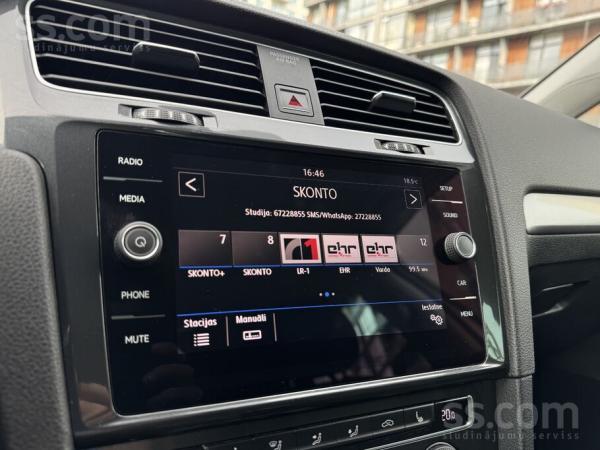 Grey Volkswagen Golf 2018 in Riga, with an engine capacity of 1.60 L and mileage of 269 thousand km for 5990 €, photo 10 on AUTOMOTO.COM.LV