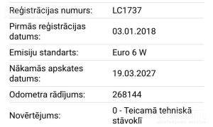 Серый Фольксваген Гольф 2018 в Рига, объемом двигателя 1.60 л и пробегом 269 тыс. км за 5990 €, фото 21 на AUTOMOTO.COM.LV