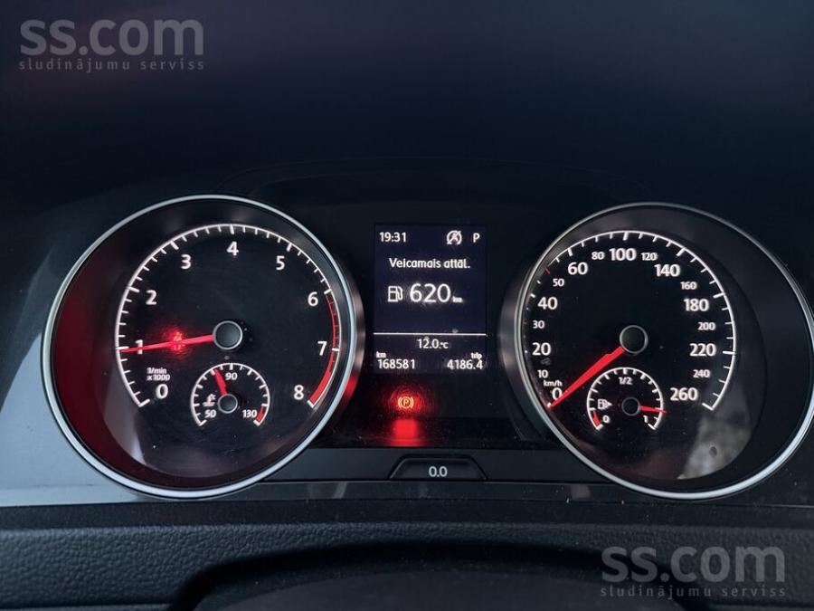 Pelēks Volkswagen Golf 2018 Rīga, ar dzinēja tilpumu 1.50 L un nobraukumu 168 tūkst. km par 9650 €, foto 9 vietnē AUTOMOTO.COM.LV