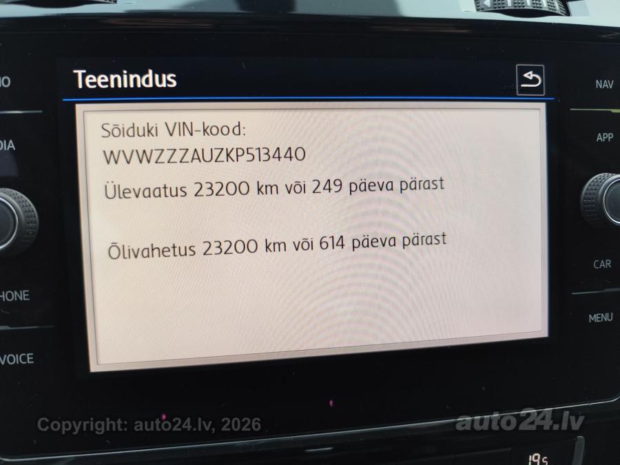 Pelēks Volkswagen Golf 2018 Paide, ar dzinēja tilpumu 1.60 L un nobraukumu 214 tūkst. km par 8990 €, foto 28 vietnē AUTOMOTO.COM.LV