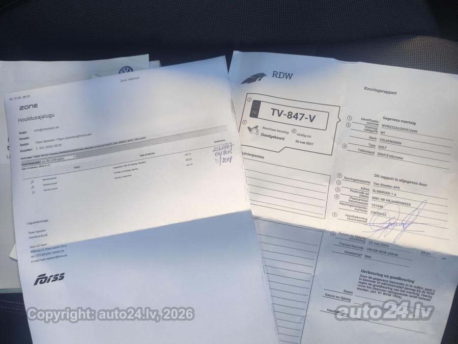 Pelēks Volkswagen Golf 2018 Paide, ar dzinēja tilpumu 1.60 L un nobraukumu 214 tūkst. km par 8990 €, foto 31 vietnē AUTOMOTO.COM.LV