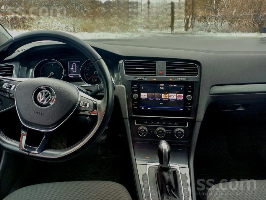 Pelēks Volkswagen Golf 2019 Rīga, ar dzinēja tilpumu 1.60 L un nobraukumu 138 tūkst. km par 10150 €, foto 13 vietnē AUTOMOTO.COM.LV