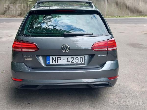 Grey Volkswagen Golf 2019 in Riga, with an engine capacity of 1.50 L and mileage of 151 thousand km for 10650 €, photo 6 on AUTOMOTO.COM.LV