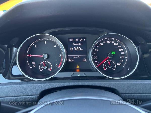 Grey Volkswagen Golf 2019 in Viljandi, with an engine capacity of 1.60 L and mileage of 85 thousand km for 13600 €, photo 11 on AUTOMOTO.COM.LV