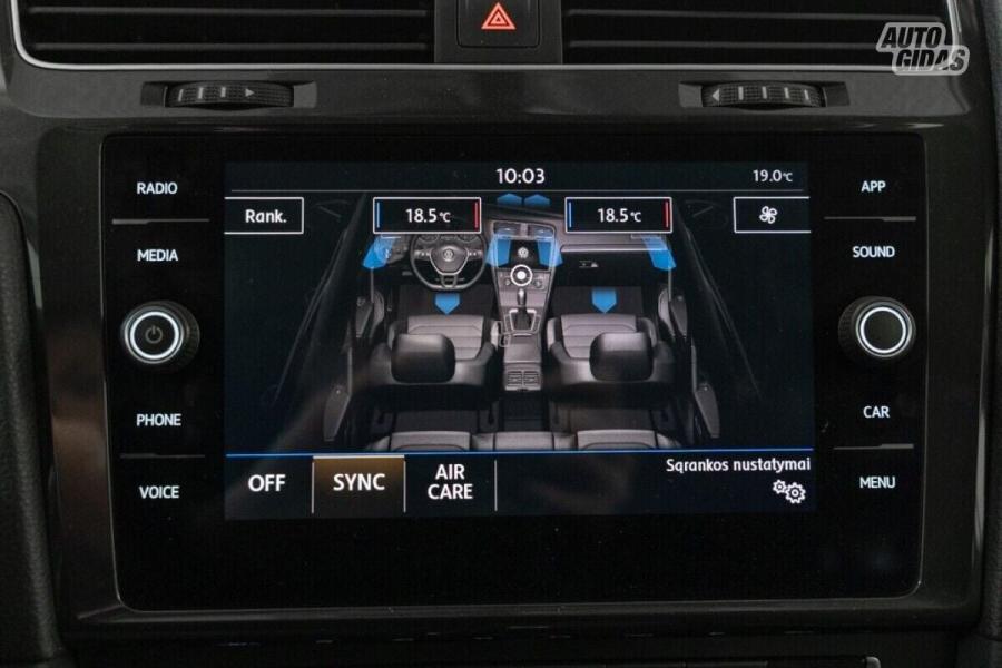 Серый Фольксваген Гольф 2019 в Вильнюс, объемом двигателя 1.50 л и пробегом 134 тыс. км за 13000 €, фото 15 на AUTOMOTO.COM.LV