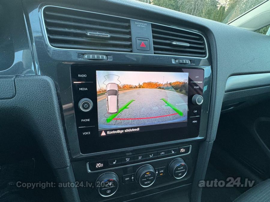 Pelēks Volkswagen Golf 2019 Tallina, ar dzinēja tilpumu 1.50 L un nobraukumu 159 tūkst. km par 9700 €, foto 10 vietnē AUTOMOTO.COM.LV