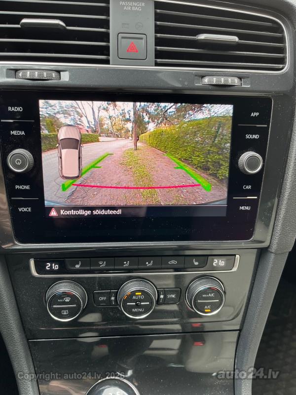 Pelēks Volkswagen Golf 2019 Tallina, ar dzinēja tilpumu 1.50 L un nobraukumu 96 tūkst. km par 11900 €, foto 9 vietnē AUTOMOTO.COM.LV