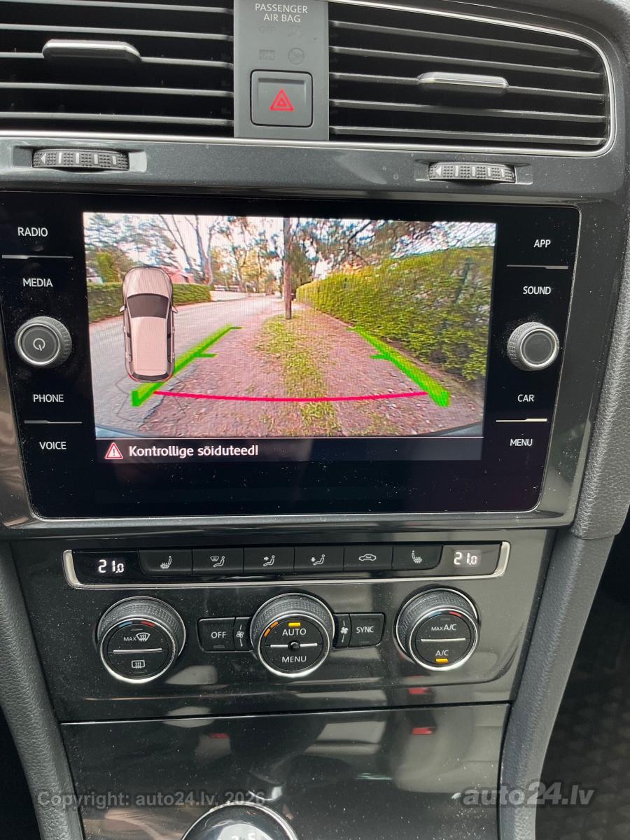 Pelēks Volkswagen Golf 2019 Tallina, ar dzinēja tilpumu 1.50 L un nobraukumu 96 tūkst. km par 11900 €, foto 10 vietnē AUTOMOTO.COM.LV
