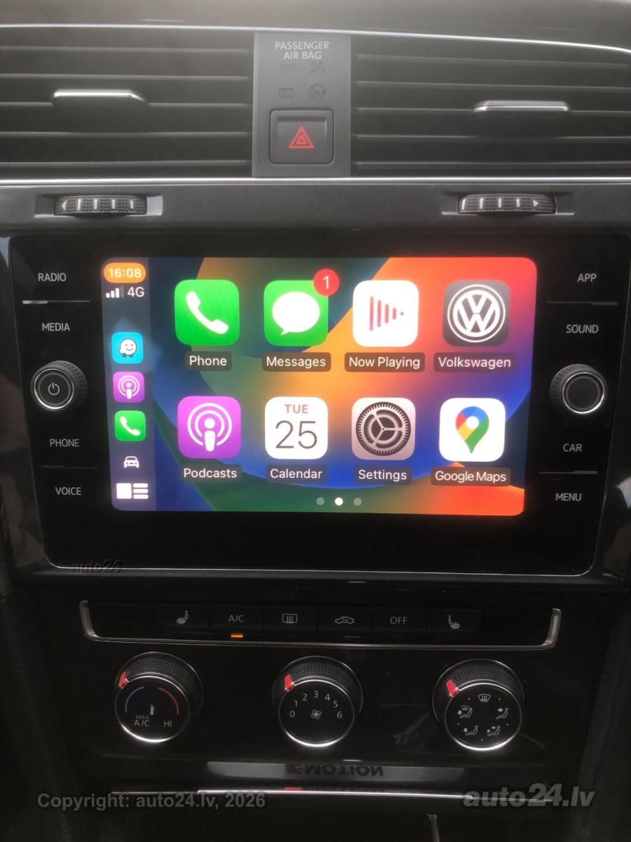 Pelēks Volkswagen Golf 2019 Rakvere, ar dzinēja tilpumu 2.00 L un nobraukumu 193 tūkst. km par 12900 €, foto 21 vietnē AUTOMOTO.COM.LV