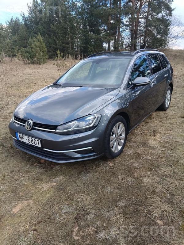 Pelēks Volkswagen Golf 2019 Daugavpils, ar dzinēja tilpumu 1.60 L un nobraukumu 239 tūkst. km par 8850 €, foto 1 vietnē AUTOMOTO.COM.LV