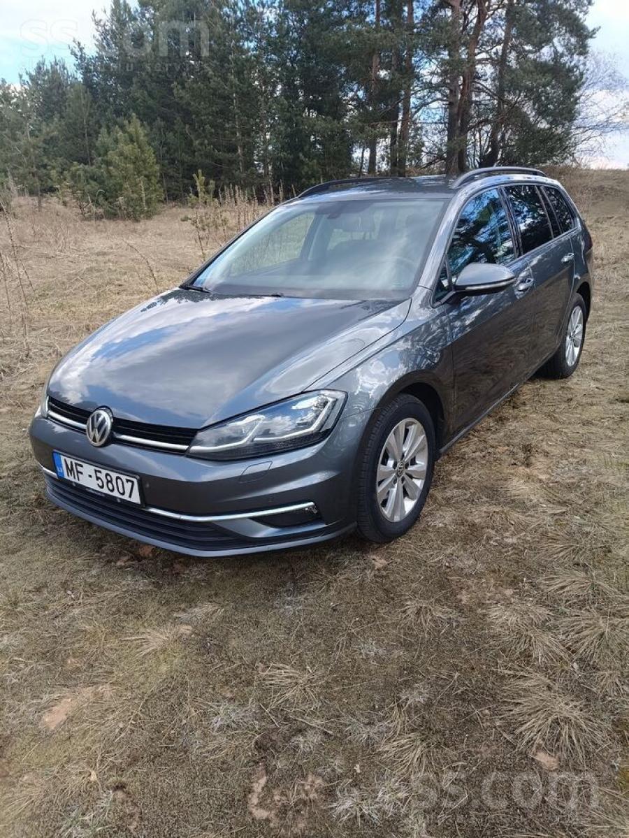 Pelēks Volkswagen Golf 2019 Daugavpils, ar dzinēja tilpumu 1.60 L un nobraukumu 239 tūkst. km par 8850 €, foto 1 vietnē AUTOMOTO.COM.LV