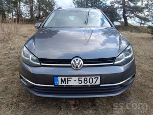 Pelēks Volkswagen Golf 2019 Daugavpils, ar dzinēja tilpumu 1.60 L un nobraukumu 239 tūkst. km par 8850 €, foto 3 vietnē AUTOMOTO.COM.LV