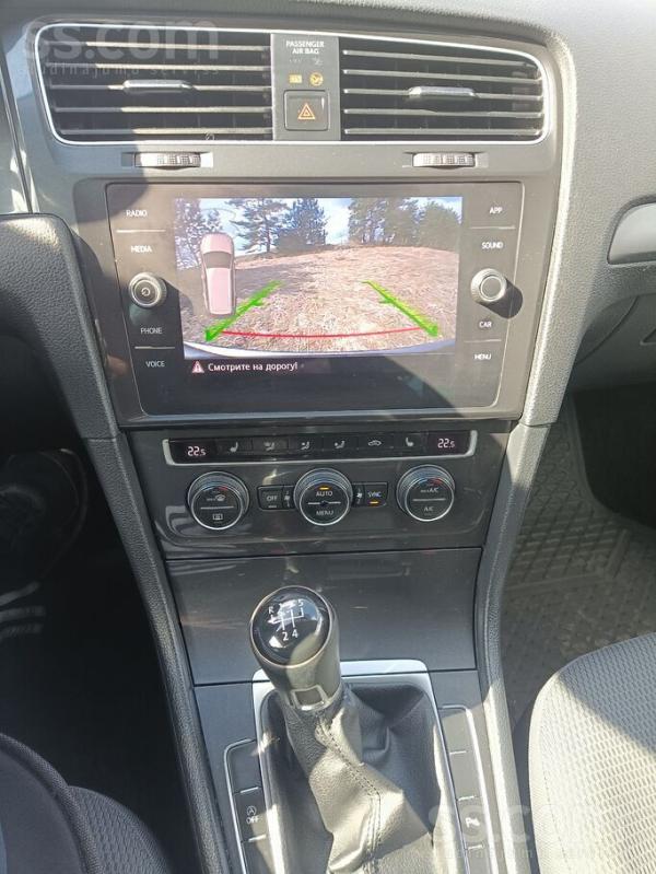 Pelēks Volkswagen Golf 2019 Daugavpils, ar dzinēja tilpumu 1.60 L un nobraukumu 239 tūkst. km par 8850 €, foto 5 vietnē AUTOMOTO.COM.LV