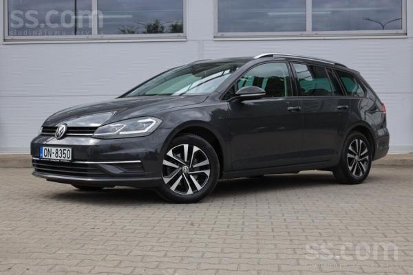 Grey Volkswagen Golf 2019 in Riga, with an engine capacity of 2.00 L and mileage of 0 thousand km for 10995 €, photo 1 on AUTOMOTO.COM.LV