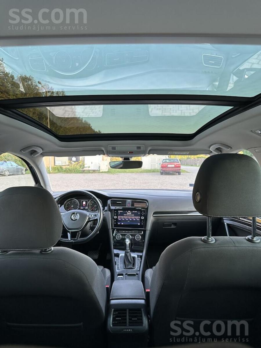 Grey Volkswagen Golf 2019 in Riga, with an engine capacity of 2.00 L and mileage of 219 thousand km for 12190 €, photo 9 on AUTOMOTO.COM.LV