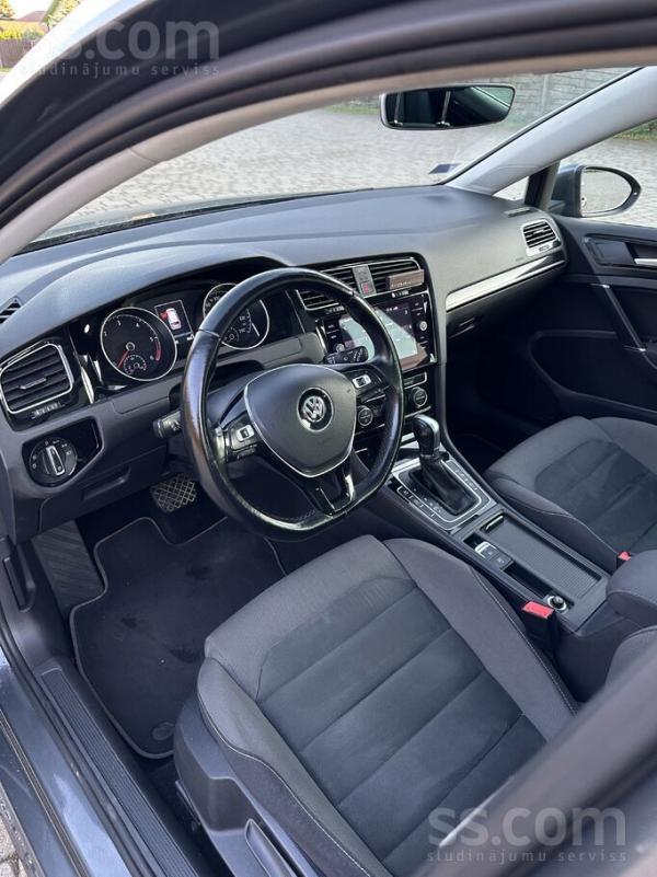 Pelēks Volkswagen Golf 2019 Rīga, ar dzinēja tilpumu 2.00 L un nobraukumu 219 tūkst. km par 12190 €, foto 9 vietnē AUTOMOTO.COM.LV