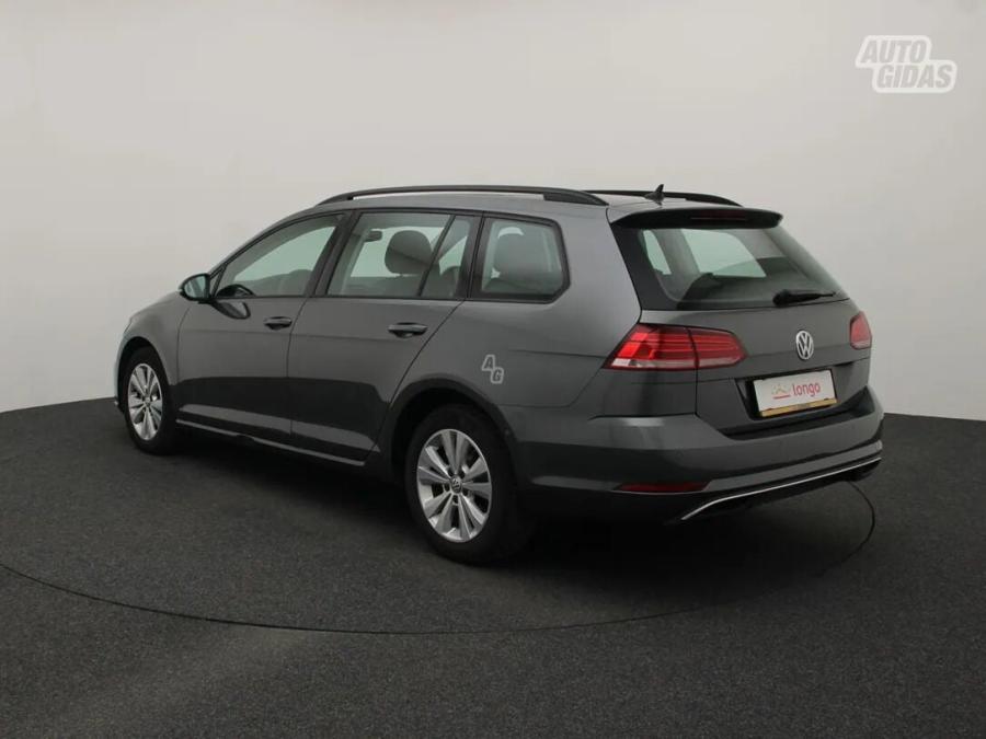 Pelēks Volkswagen Golf 2019 Viļņa, ar dzinēja tilpumu 1.60 L un nobraukumu 125 tūkst. km par 11199 €, foto 8 vietnē AUTOMOTO.COM.LV