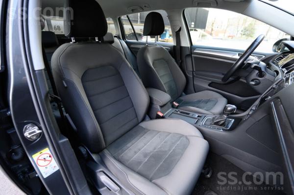 Grey Volkswagen Golf 2019 in Riga, with an engine capacity of 2.00 L and mileage of 143 thousand km for 13450 €, photo 6 on AUTOMOTO.COM.LV