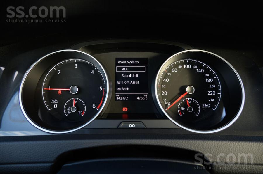 Pelēks Volkswagen Golf 2019 Rīga, ar dzinēja tilpumu 2.00 L un nobraukumu 143 tūkst. km par 13450 €, foto 14 vietnē AUTOMOTO.COM.LV