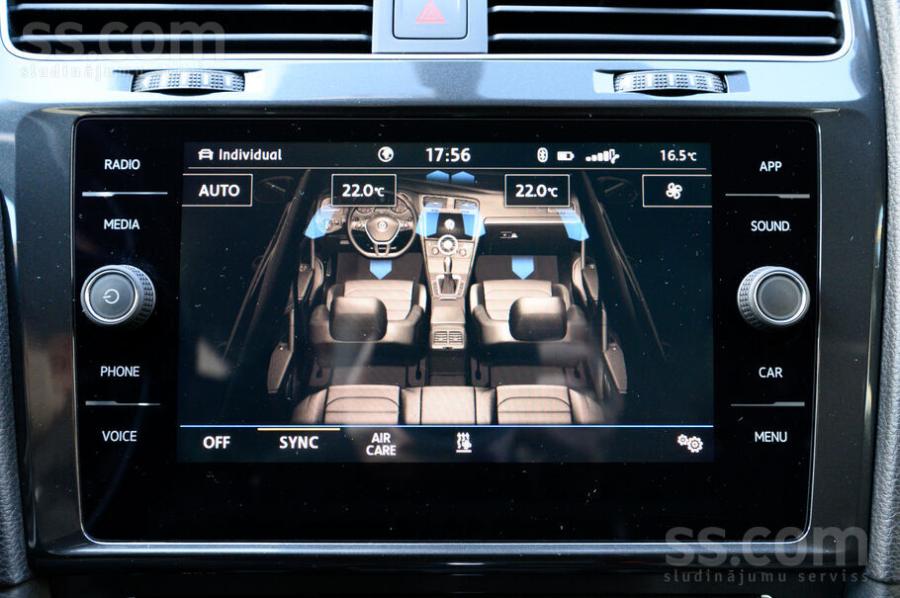 Pelēks Volkswagen Golf 2019 Rīga, ar dzinēja tilpumu 2.00 L un nobraukumu 143 tūkst. km par 13450 €, foto 17 vietnē AUTOMOTO.COM.LV