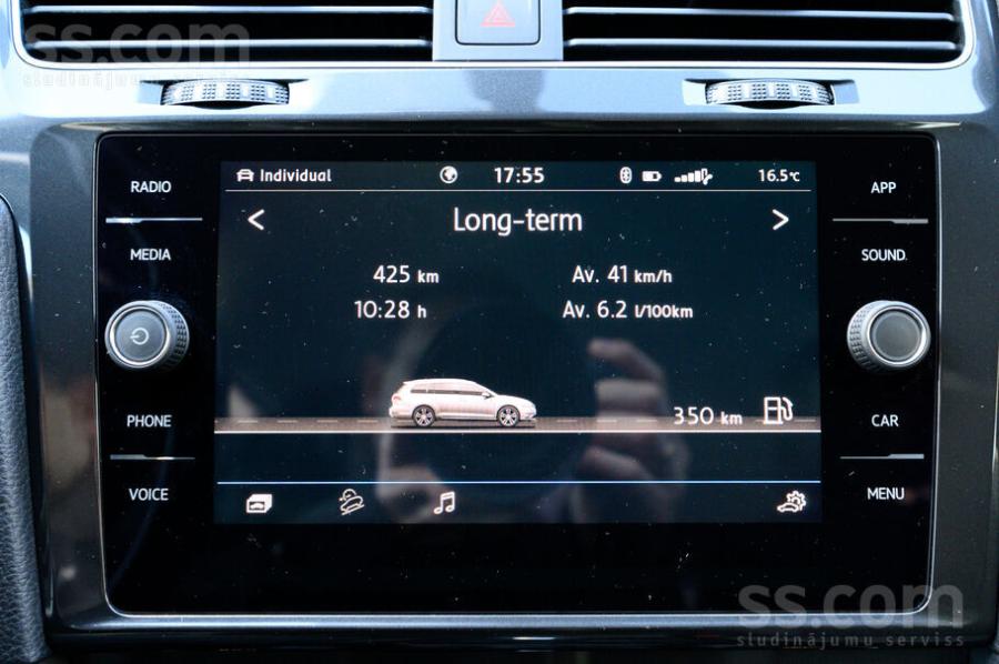 Pelēks Volkswagen Golf 2019 Rīga, ar dzinēja tilpumu 2.00 L un nobraukumu 143 tūkst. km par 13450 €, foto 18 vietnē AUTOMOTO.COM.LV