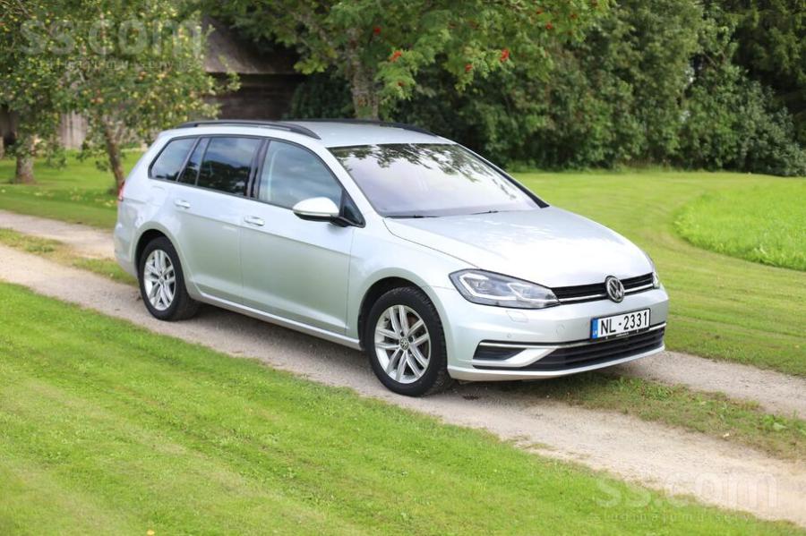 Grey Volkswagen Golf 2019 in Gulbene, with an engine capacity of 2.00 L and mileage of 239 thousand km for 10500 €, photo 7 on AUTOMOTO.COM.LV