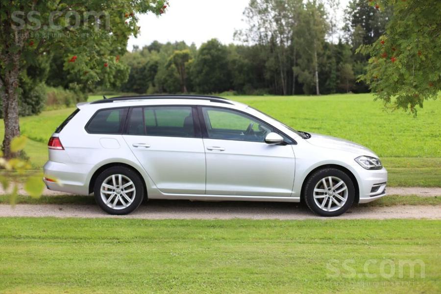 Grey Volkswagen Golf 2019 in Gulbene, with an engine capacity of 2.00 L and mileage of 239 thousand km for 10500 €, photo 9 on AUTOMOTO.COM.LV