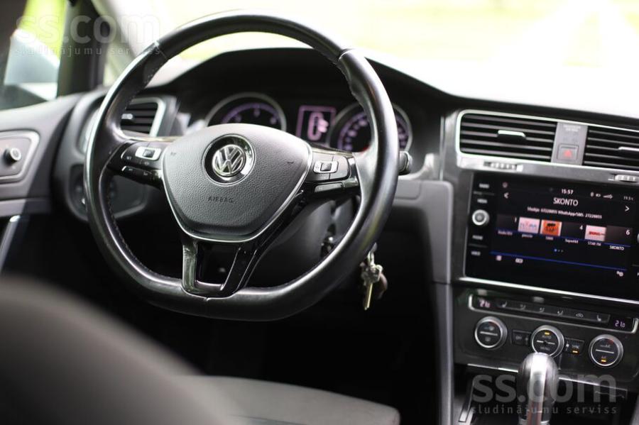 Grey Volkswagen Golf 2019 in Gulbene, with an engine capacity of 2.00 L and mileage of 239 thousand km for 10500 €, photo 15 on AUTOMOTO.COM.LV