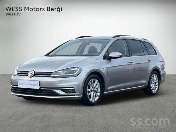 Grey Volkswagen Golf 2019 in Riga, with an engine capacity of 1.50 L and mileage of 269 thousand km for 8990 €, photo 1 on AUTOMOTO.COM.LV
