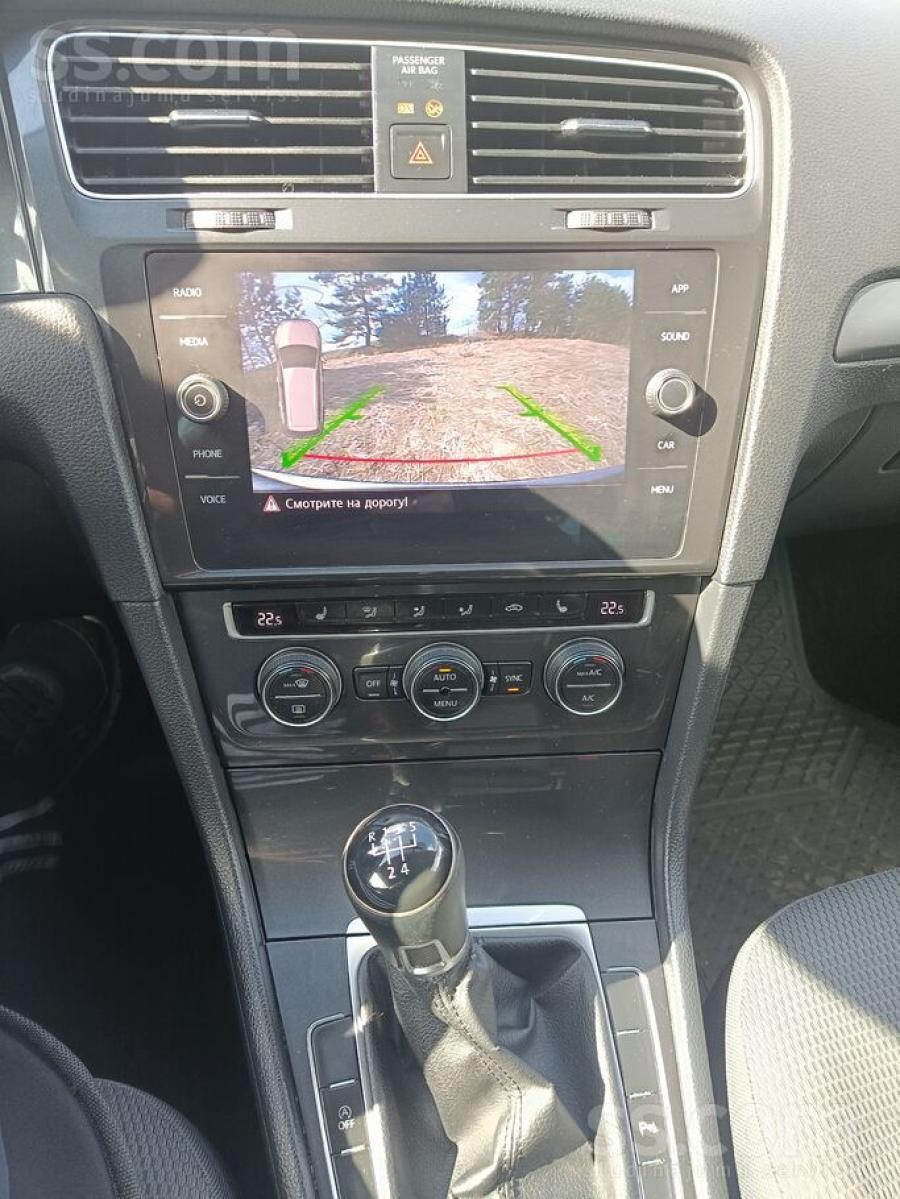 Pelēks Volkswagen Golf 2019 Daugavpils, ar dzinēja tilpumu 1.60 L un nobraukumu 239 tūkst. km par 8500 €, foto 12 vietnē AUTOMOTO.COM.LV