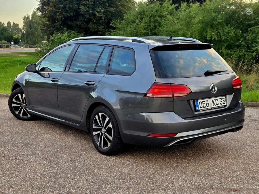 Pelēks Volkswagen Golf 2019 Viļņa, ar dzinēja tilpumu 1.97 L un nobraukumu 260 tūkst. km par 11500 €, foto 10 vietnē AUTOMOTO.COM.LV