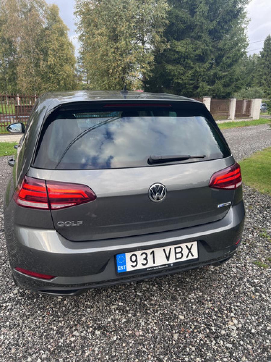 Grey Volkswagen Golf 2019 in Saku, with an engine capacity of 1.50 L and mileage of 63 thousand km for 13900 €, photo 5 on AUTOMOTO.COM.LV