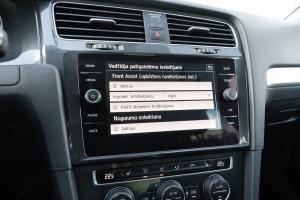 Grey Volkswagen Golf 2019 in Riga, with an engine capacity of 1.50 L and mileage of 153 thousand km for 9850 €, photo 18 on AUTOMOTO.COM.LV