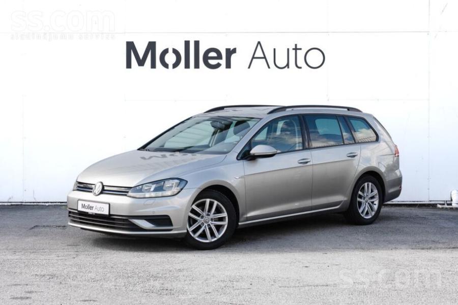 Grey Volkswagen Golf 2019 in Riga, with an engine capacity of 1.50 L and mileage of 153 thousand km for 9850 €, photo 1 on AUTOMOTO.COM.LV