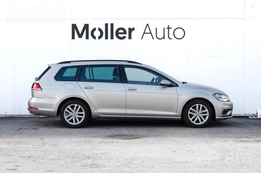 Grey Volkswagen Golf 2019 in Riga, with an engine capacity of 1.50 L and mileage of 153 thousand km for 9850 €, photo 6 on AUTOMOTO.COM.LV