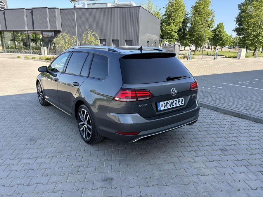 Pelēks Volkswagen Golf 2019 Kauņa, ar dzinēja tilpumu 1.97 L un nobraukumu 300 tūkst. km par 9800 €, foto 5 vietnē AUTOMOTO.COM.LV
