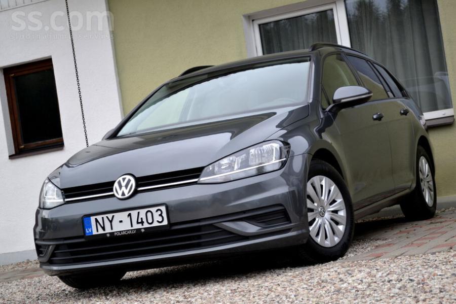 Grey Volkswagen Golf 2019 in Tukums, with an engine capacity of 1.60 L and mileage of 223 thousand km for 9990 €, photo 1 on AUTOMOTO.COM.LV