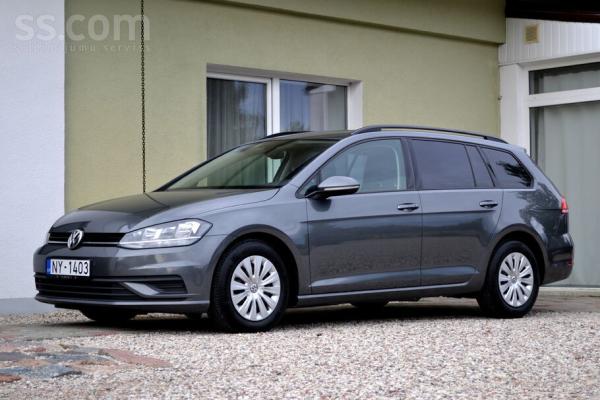 Grey Volkswagen Golf 2019 in Tukums, with an engine capacity of 1.60 L and mileage of 223 thousand km for 9990 €, photo 6 on AUTOMOTO.COM.LV