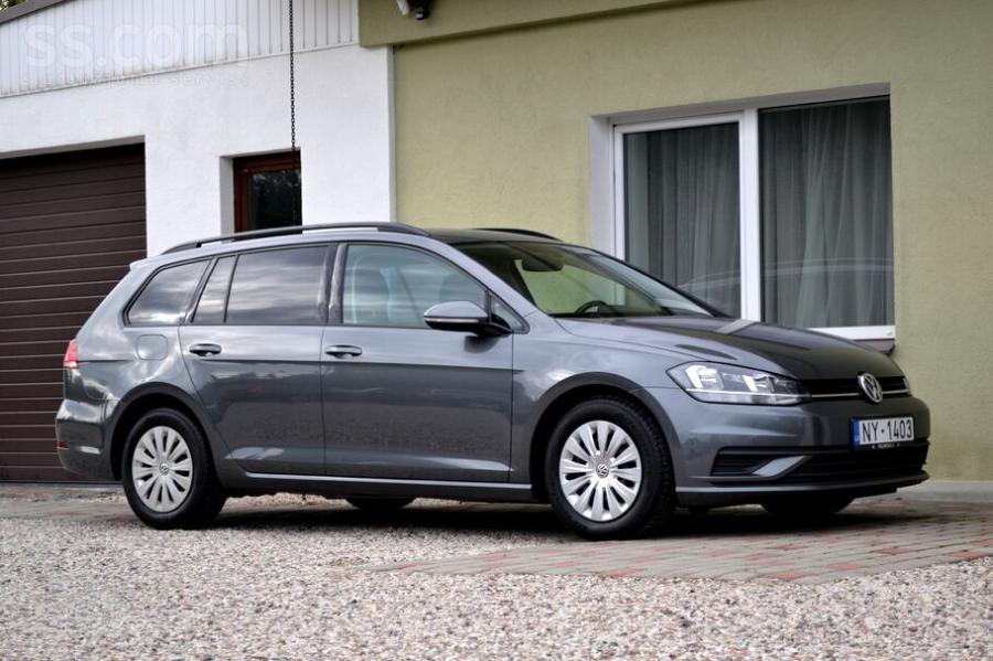 Grey Volkswagen Golf 2019 in Tukums, with an engine capacity of 1.60 L and mileage of 223 thousand km for 9990 €, photo 7 on AUTOMOTO.COM.LV