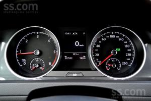 Grey Volkswagen Golf 2019 in Tukums, with an engine capacity of 1.60 L and mileage of 223 thousand km for 9990 €, photo 18 on AUTOMOTO.COM.LV
