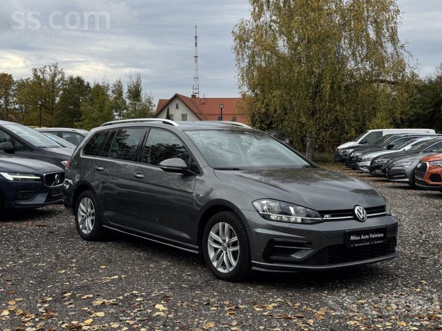 Grey Volkswagen Golf 2019 in Valmiera, with an engine capacity of 2.00 L and mileage of 216 thousand km for 11900 €, photo 1 on AUTOMOTO.COM.LV