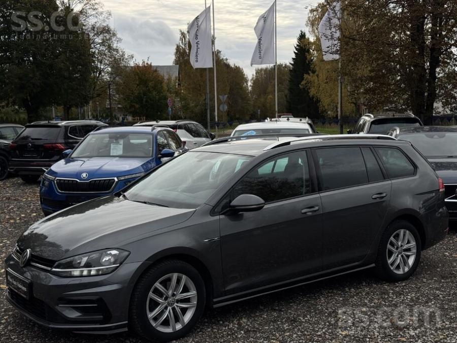 Grey Volkswagen Golf 2019 in Valmiera, with an engine capacity of 2.00 L and mileage of 216 thousand km for 11900 €, photo 4 on AUTOMOTO.COM.LV