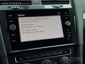 Grey Volkswagen Golf 2019 in Valmiera, with an engine capacity of 2.00 L and mileage of 216 thousand km for 11900 €, photo 18 on AUTOMOTO.COM.LV