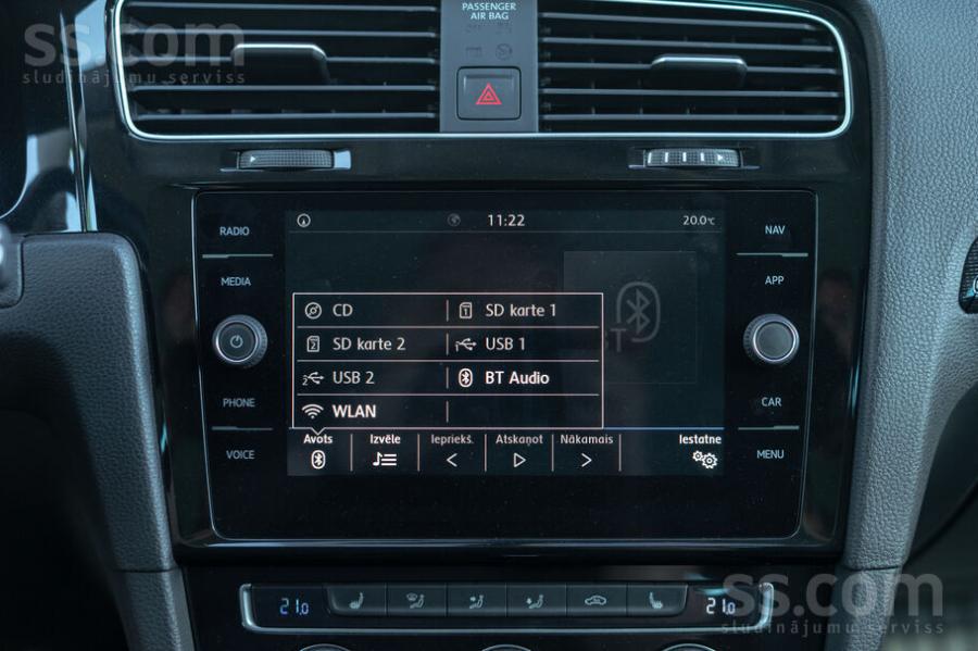 Pelēks Volkswagen Golf 2020 Liepāja, ar dzinēja tilpumu 2.00 L un nobraukumu 190 tūkst. km par 11700 €, foto 18 vietnē AUTOMOTO.COM.LV