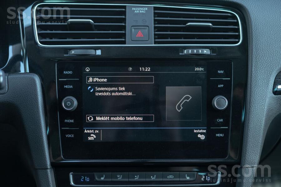 Pelēks Volkswagen Golf 2020 Liepāja, ar dzinēja tilpumu 2.00 L un nobraukumu 190 tūkst. km par 11700 €, foto 19 vietnē AUTOMOTO.COM.LV