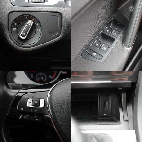 Pelēks Volkswagen Golf 2020 Viļņa, ar dzinēja tilpumu 1.50 L un nobraukumu 124 tūkst. km par 13350 €, foto 8 vietnē AUTOMOTO.COM.LV